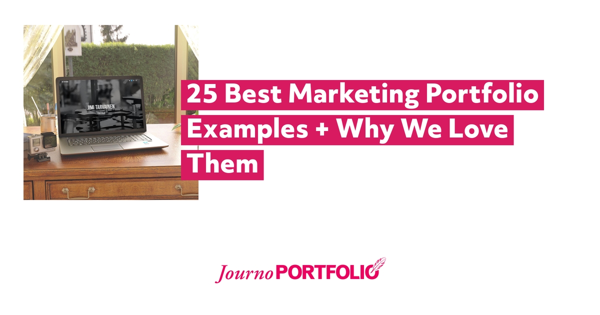 25 Best Marketing Portfolio Examples + Why We Love Them