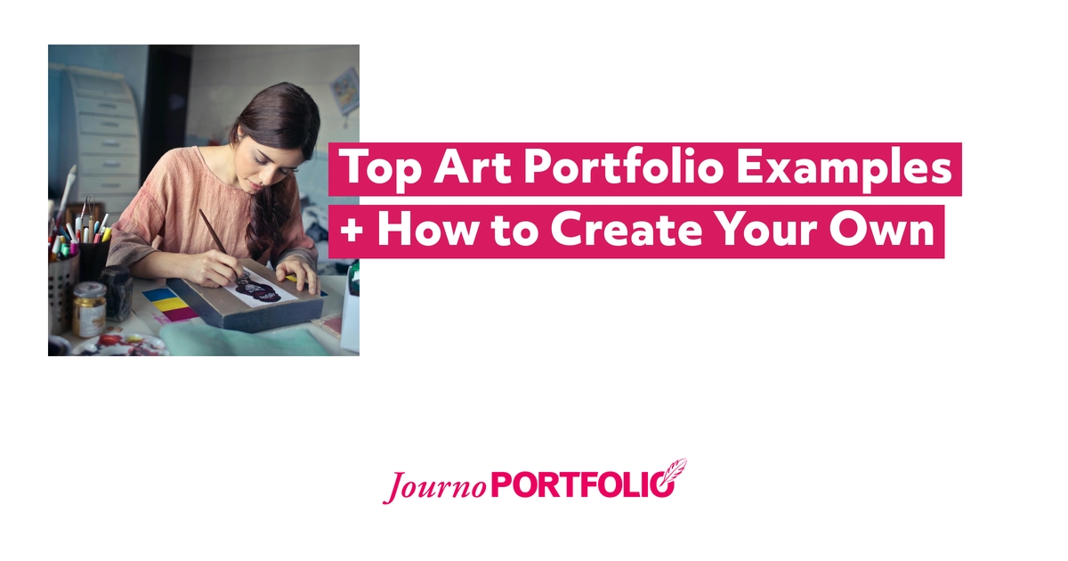 Top Art Portfolio Examples + How to Create Your Own